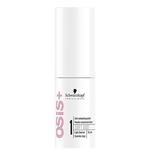 OSiS+ Soft Dust – Volume Spray Powder for Root Lift, Subtle Texture and Natural Shine – Lightweight Volumizing and Texturizing Powder – Light Weight Treatment, 0.35 oz