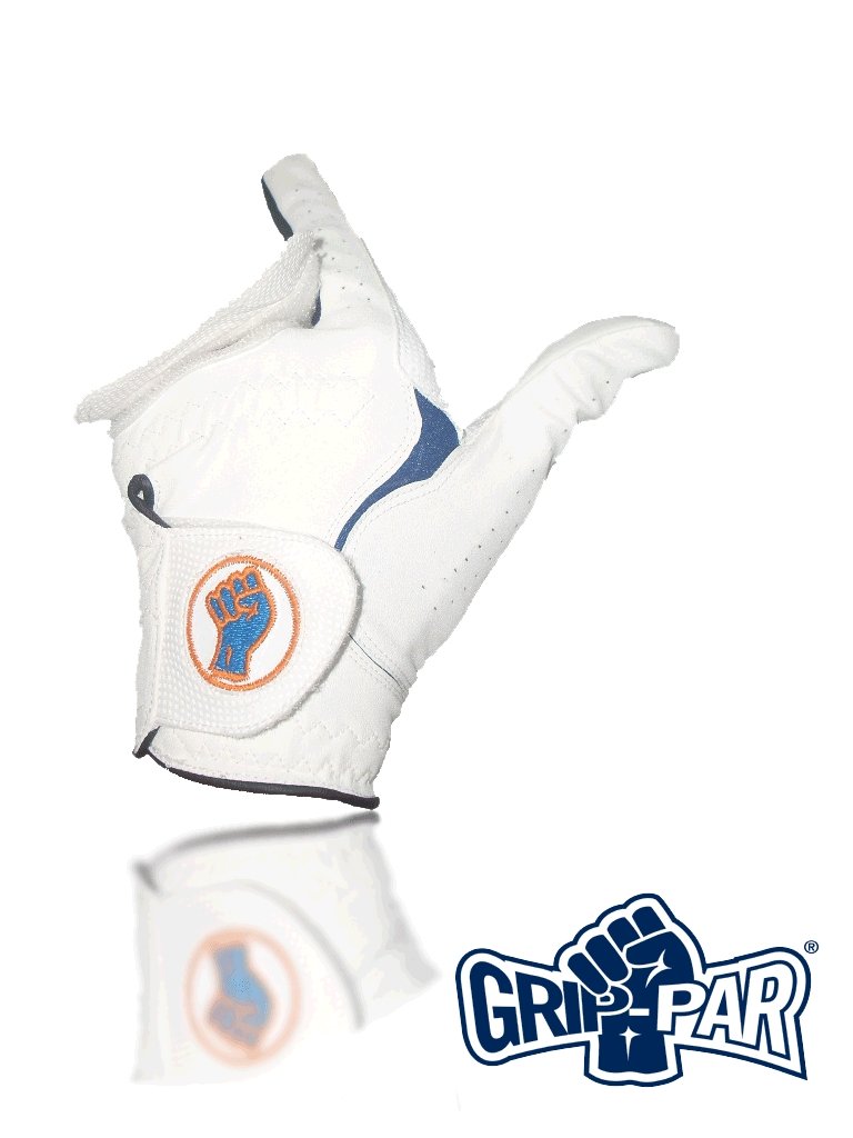 NEW! Awesome Innovative Golf Glove for Adults - Large - White - Right - Mens