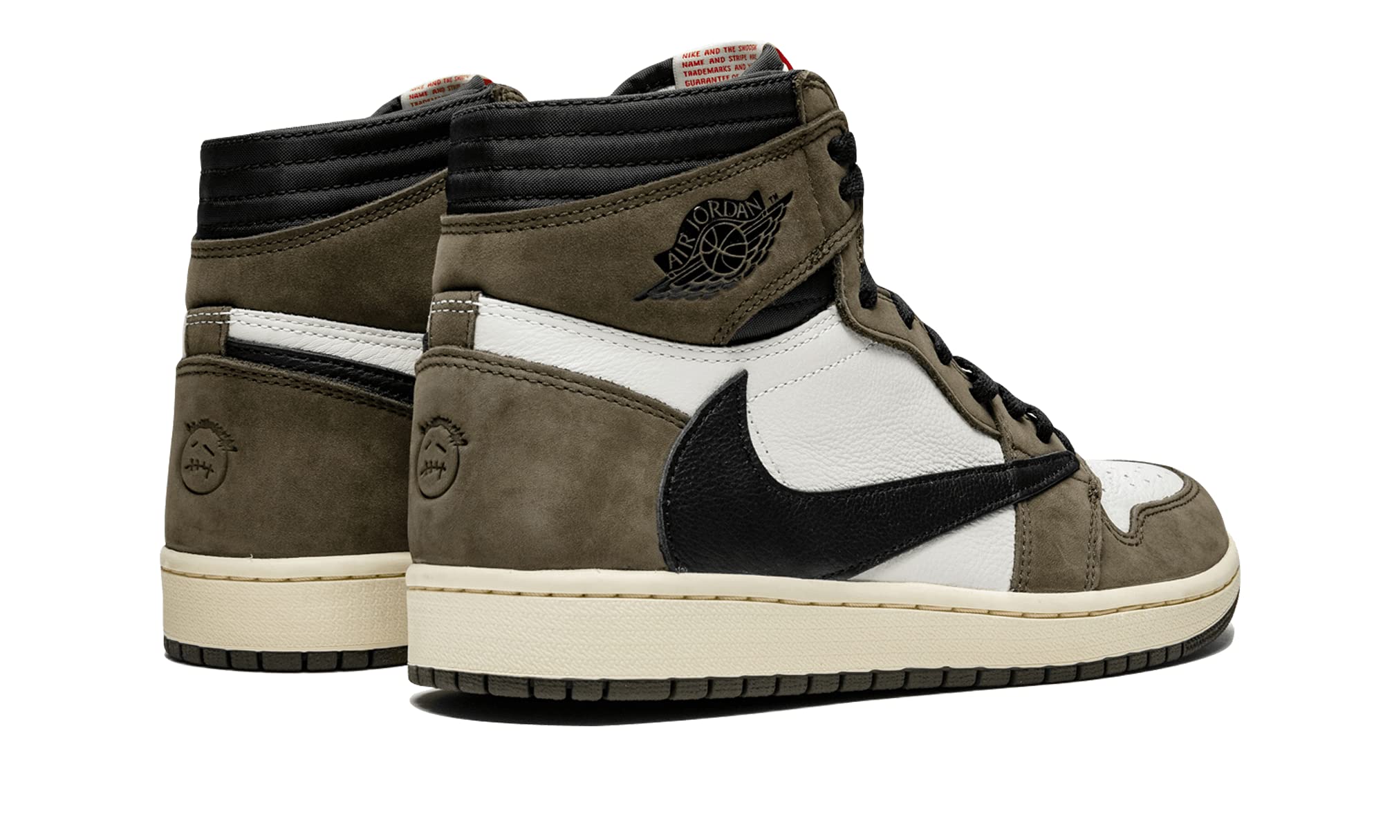 Nike Jordan Mens Air Jordan 1 High OG TS SP CD4487 100 Travis Scott - Size 7.5