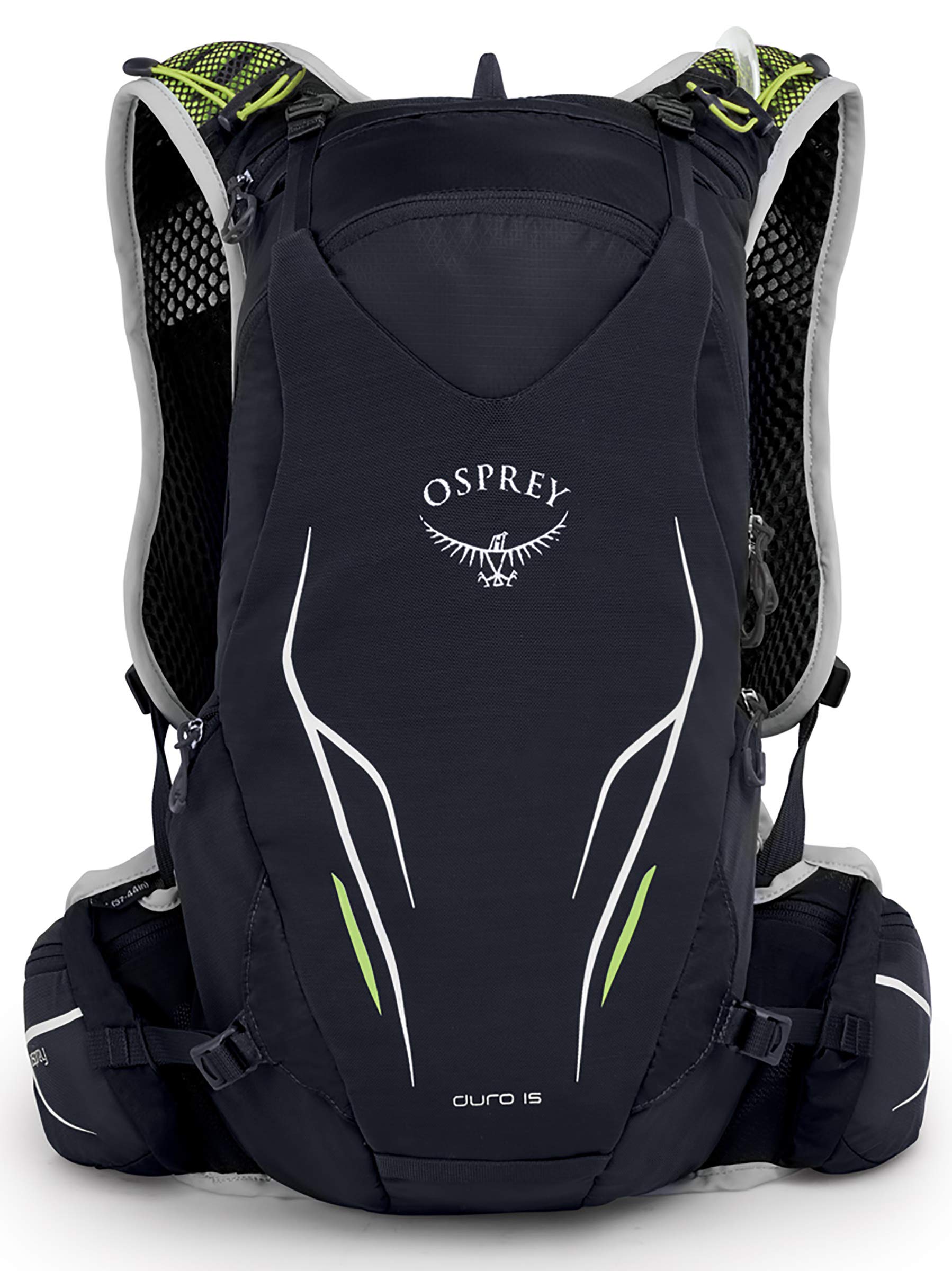 Osprey Duro 15 Men's Running Hydration Vest, Alpine Black, Medium/Large
