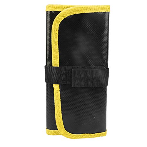 Yeuipea Fishing Tackle Storage Bag, Portable Lure Tool Fishing Gear Accessories Protective Bag(Yellow)