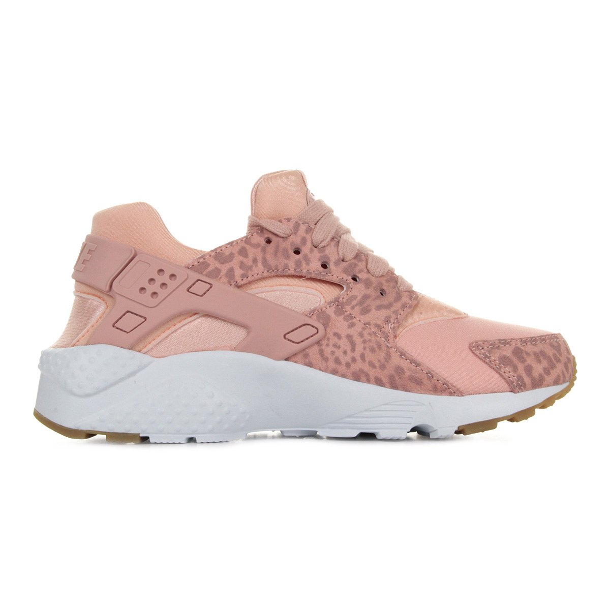 Nike girls Huarache Run SE GS Running Shoe, Coral Stardust/Rust Pink, 4 Big Kid