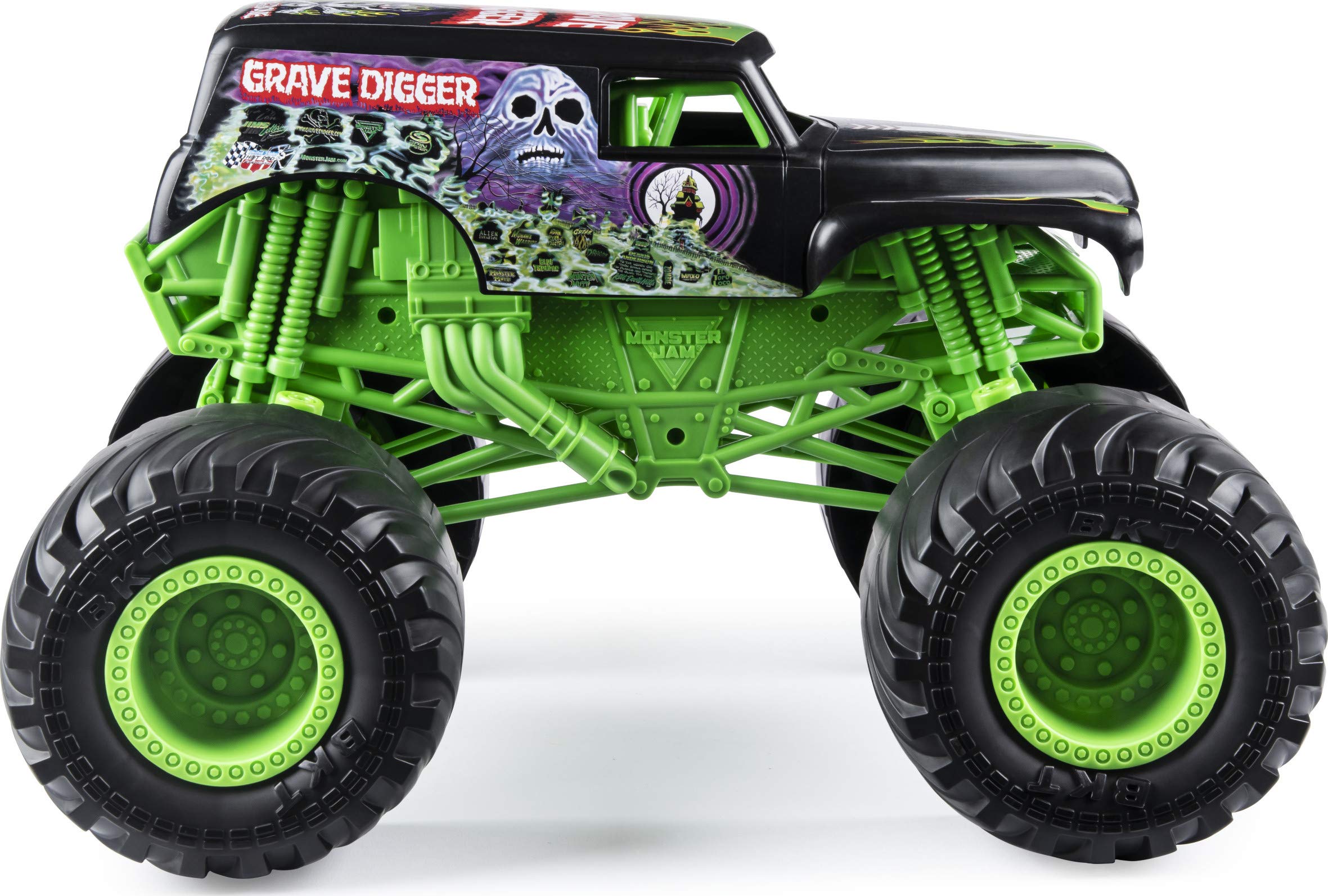 Monster Jam, Monster Size Grave Digger Monster Jam Truck, 1:10 Scale
