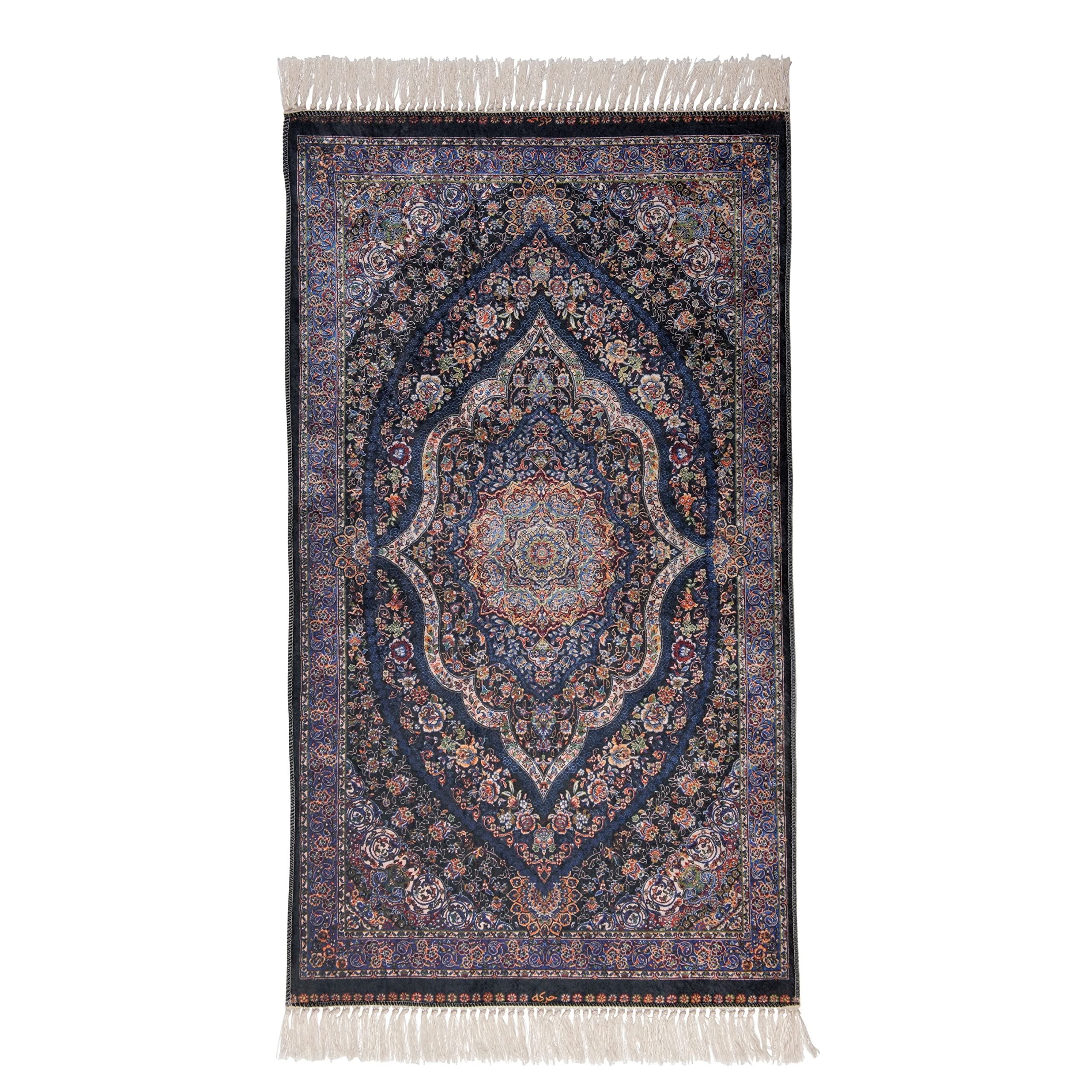 Sacred Artisans FAÍTH Turkish Prayer Rugs - Palace Purple, Lightly Padded | Soft Touch & Gift Ready