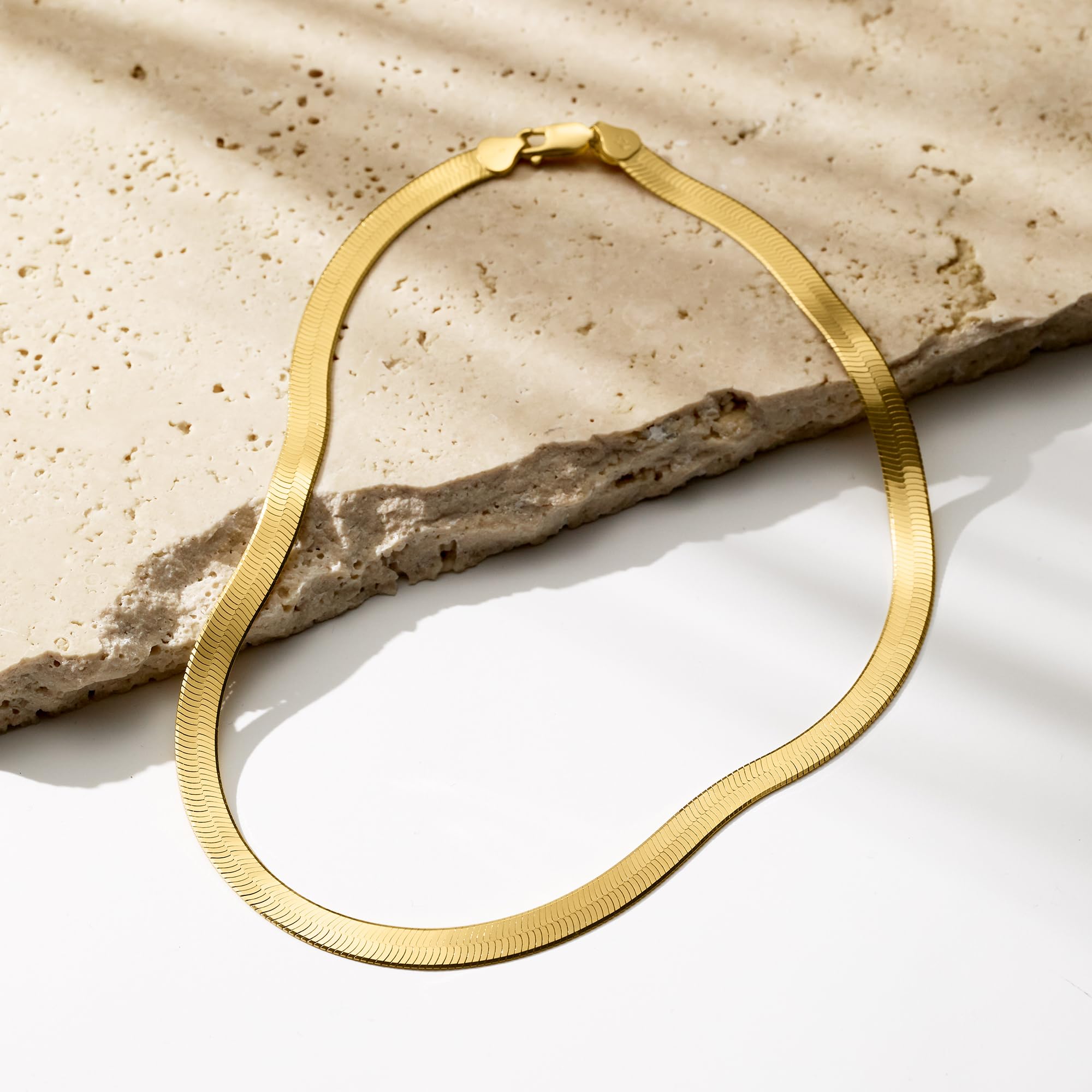 Ross-Simons Italian 6mm Herringbone Chain Necklace