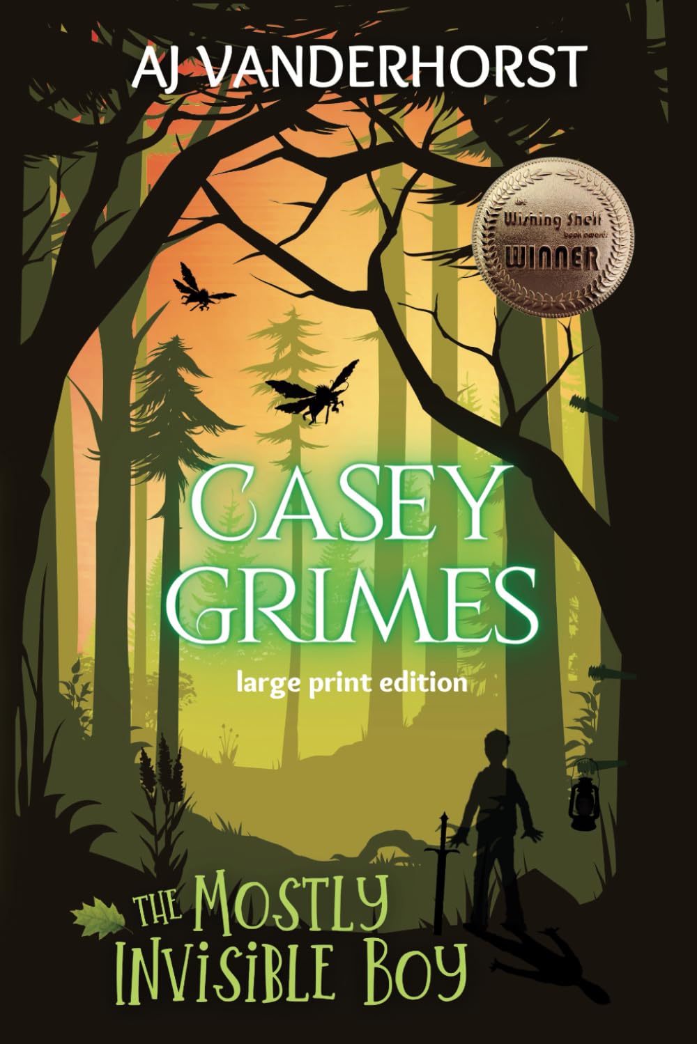 The Mostly Invisible Boy (Large Print): Casey Grimes #1