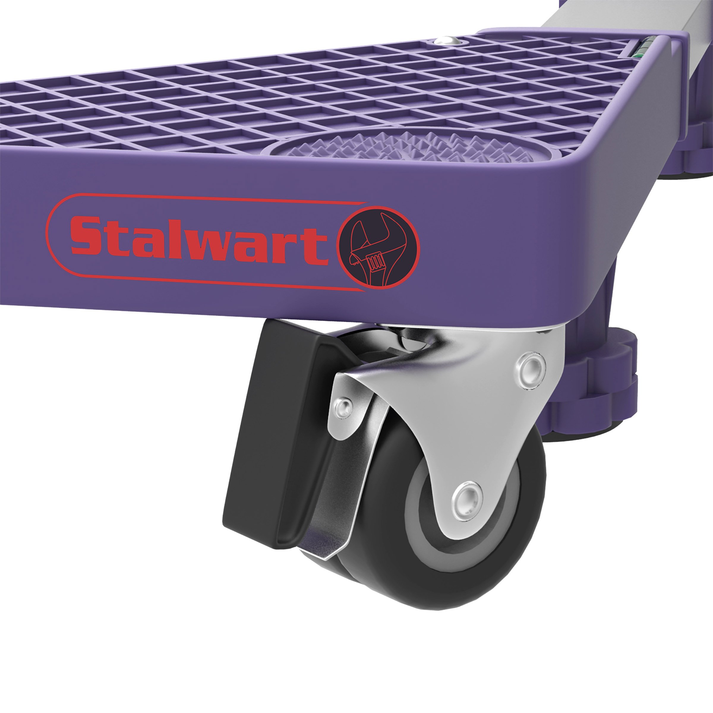 Multi Purpose Dolly With 4 feet, Locking Swivel Wheels, Levels and Adjustable Base for Moving Washer, Dryer, Appliances- 1100 Lbs Capacity By Stalwart
