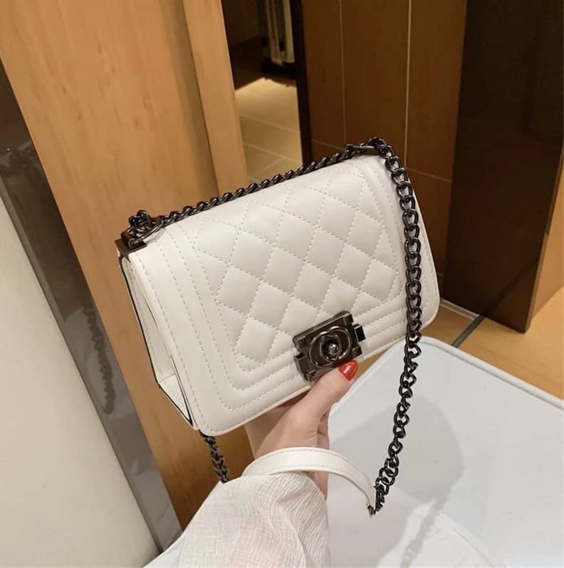 Women crossbody bag (White)
