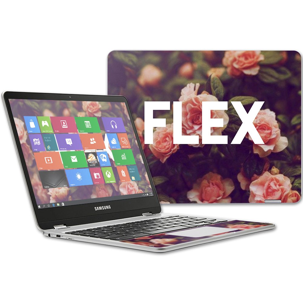 MightySkins Skin Compatible with Samsung Chromebook Plus 12.3"(2017 - Flex | Protective, Durable, and Unique Vinyl Decal wrap Cover | Easy to Apply, Remove, and Change Styles | Made in The USA