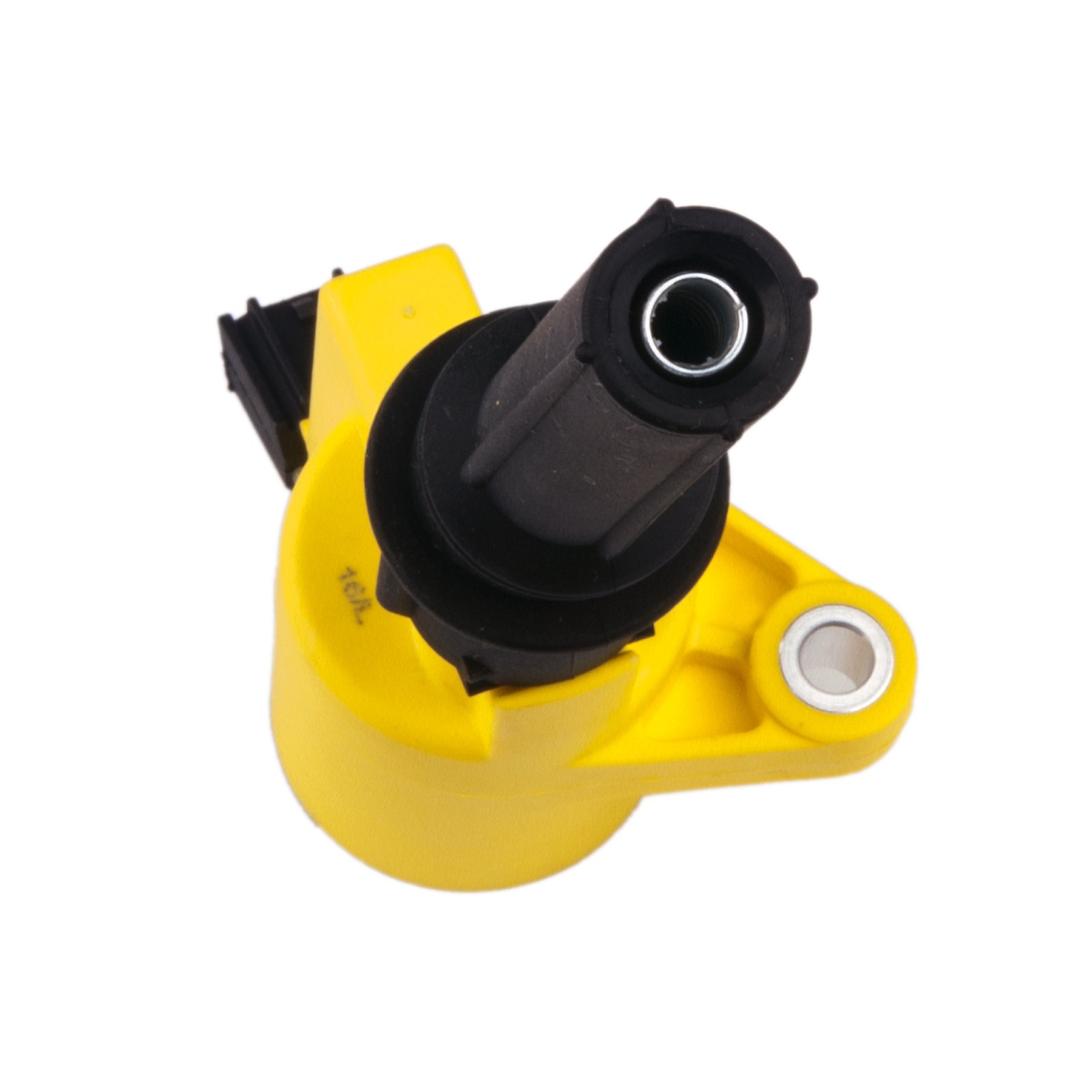 MAS Set of 10 Ignition Coil Pack Yellow DG508 Curved Boot & Motorcraft Spark Plug SP479 Compatible with Ford F150 F250 Expedition E150 Lincoln Replacement for FD503 DG457 C1417