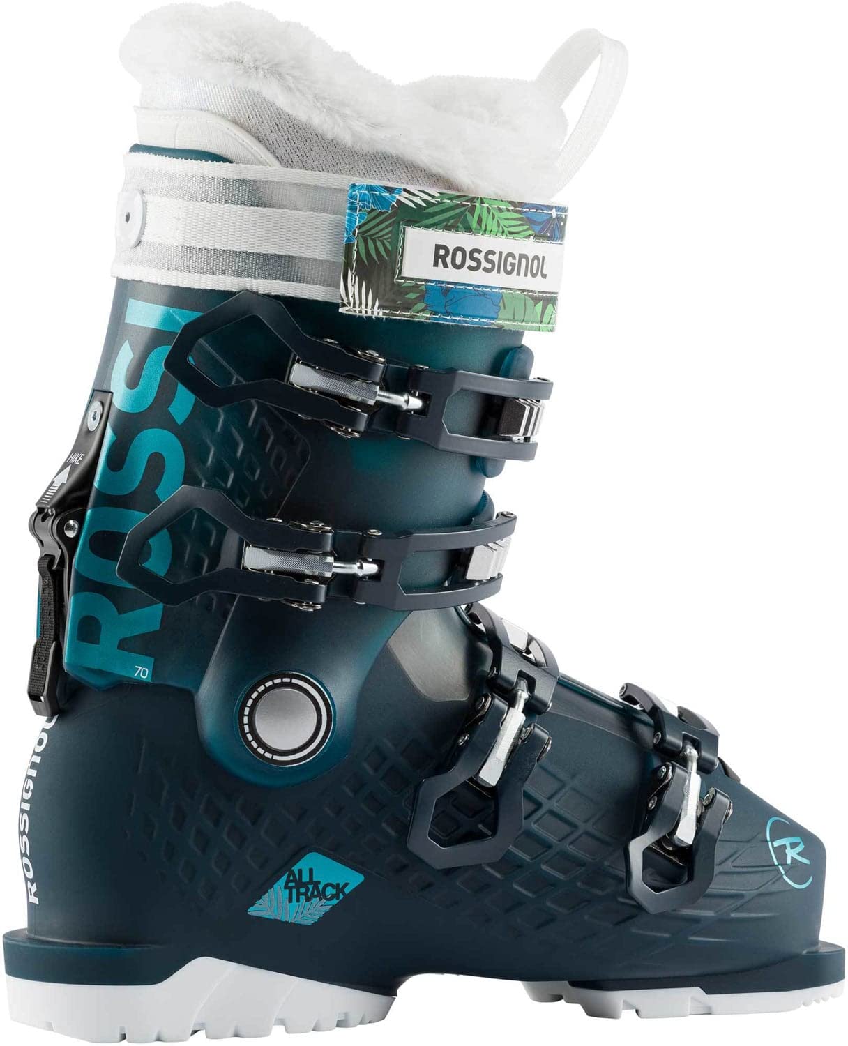 Rossignol Alltrack 70 XC Ski Boots Womens Sz 5.5 (22.5) Black/Blue
