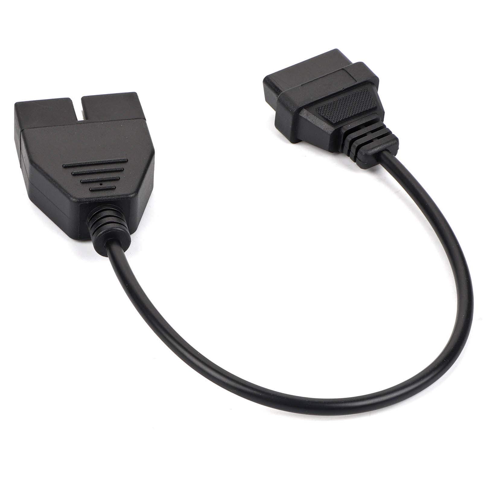 OBD1 12 Pins to OBD2 16 Pins Adapter Cable for GM Diagnostic Tool Adapter Scanner Cable 12pins Male Connector OBDII 16pins Female Connector