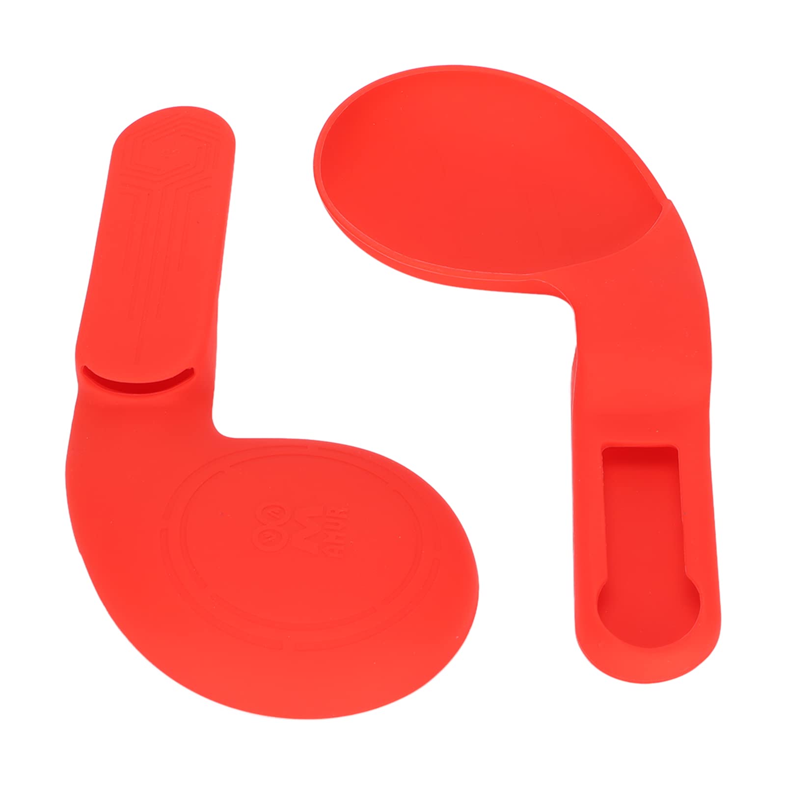 Silicone Earmuffs Replacement VR Silicone Earmuffs Enhance Earphone Sound Earphone Extension Cover for Oculus Quest 2(red)