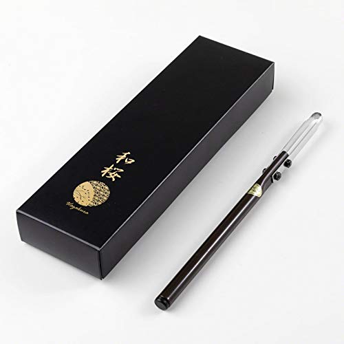 Wazakura Bonsai Double Edge Jin Knife 8.2 inches (210 mm) Made in Japan, Deadwood Carving Tool, Japanese Bark Scraper (Circle Shape)