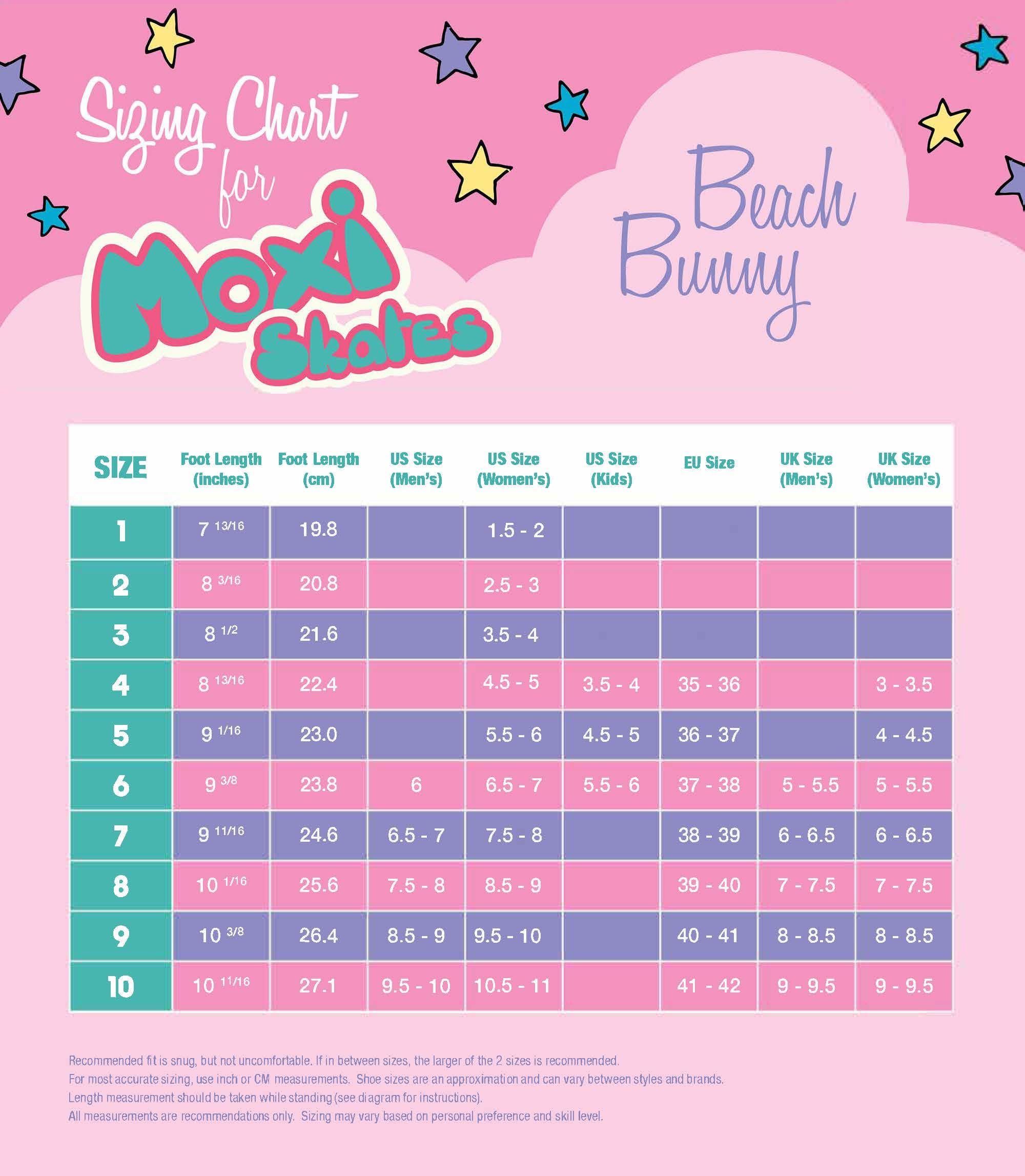 Moxi Skates - Beach Bunny - Fashionable Womens Roller Skates | Peach Blanket | Size 9