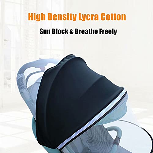 Mosquito Sunshade Net for Stroller 2in1 Perfect Bug Universal Cover for Strollers, Pushchair, Bassinets, Cradles