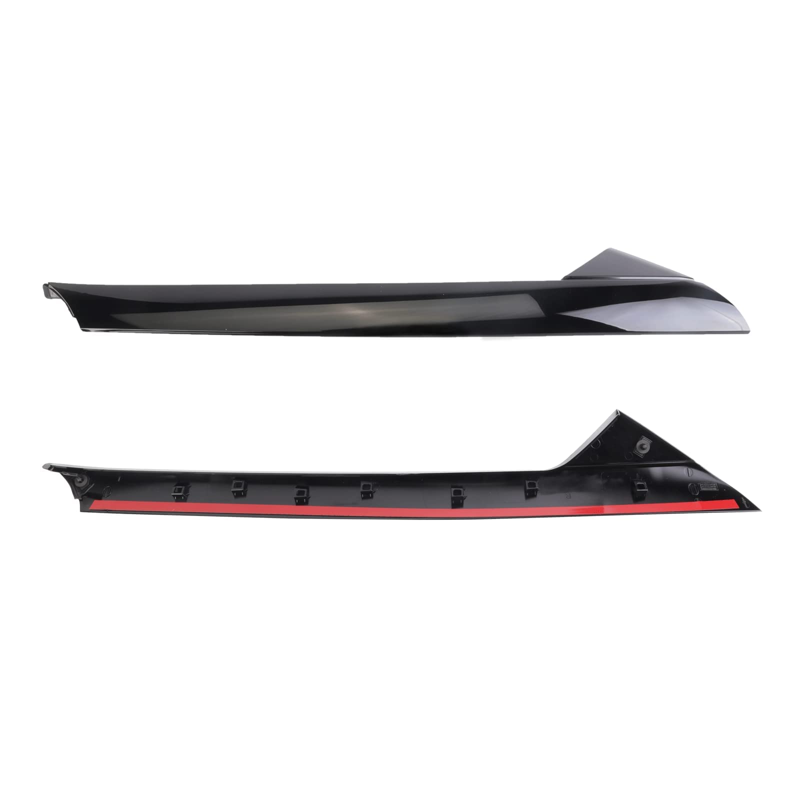 SONTIAN A-Pillar Front Molding Windshield Outer Trim Pillar Compatible with 2011-2019 Ford Explorer Windshield Molding Replaces BB5Z-7803145-AA BB5Z-7803144-AA(Left Driver Side+Right Passenger Side)