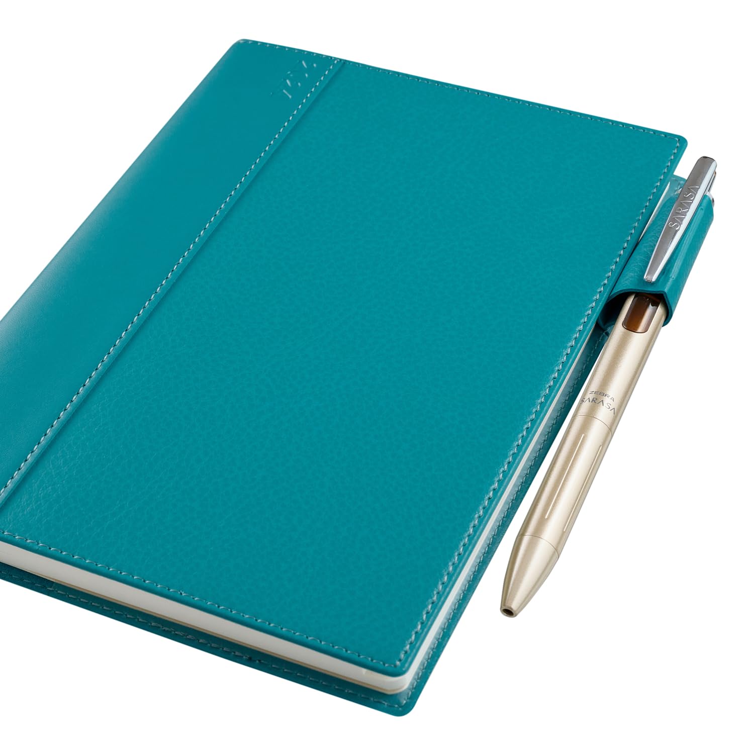 Noritsu NOLTY Notebook, 2024 B6, Vertical Carrel, 1, Surf Green, 2045 (Begins December 2023), Surf Green (Weekly Vertical)