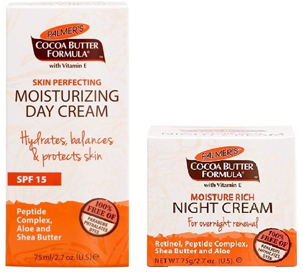 Palmer's Cocoa Butter Formula Moisturizing Day Cream & Night Cream 2.7oz