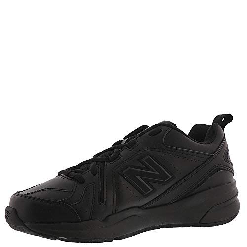 New Balance Women's 608 V5 Casual Comfort Cross Trainer, Black/Black, 9