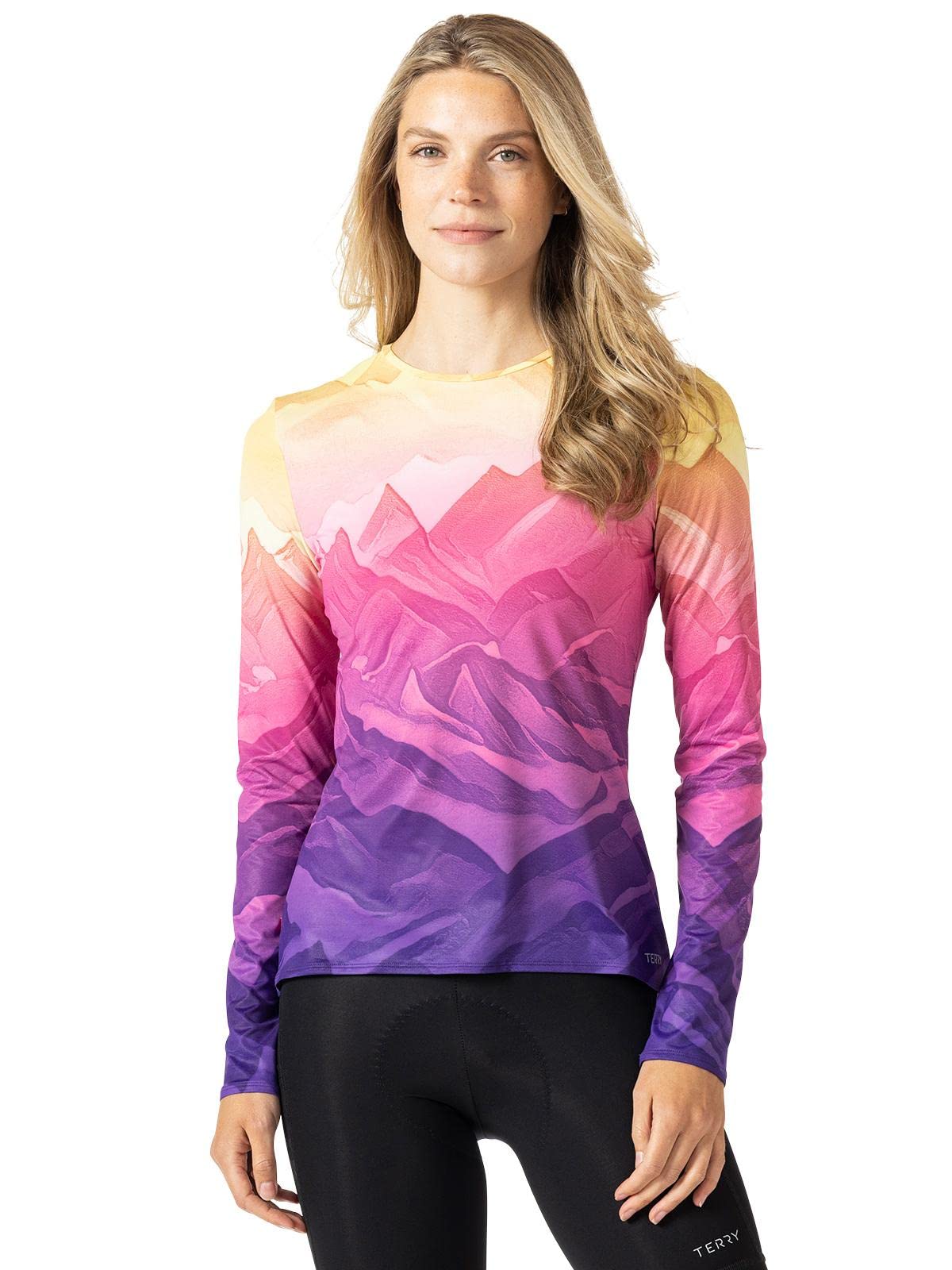 Terry Bicycles Soleil Long-Sleeve Top - Women's Passo Rosa, Xs
