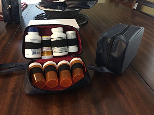 SafeTote Rx Portable Medication Lock Bag Prescription Will securely fit. Ideal for Daily Storage and Travel. Includes TSA #7 Lock.