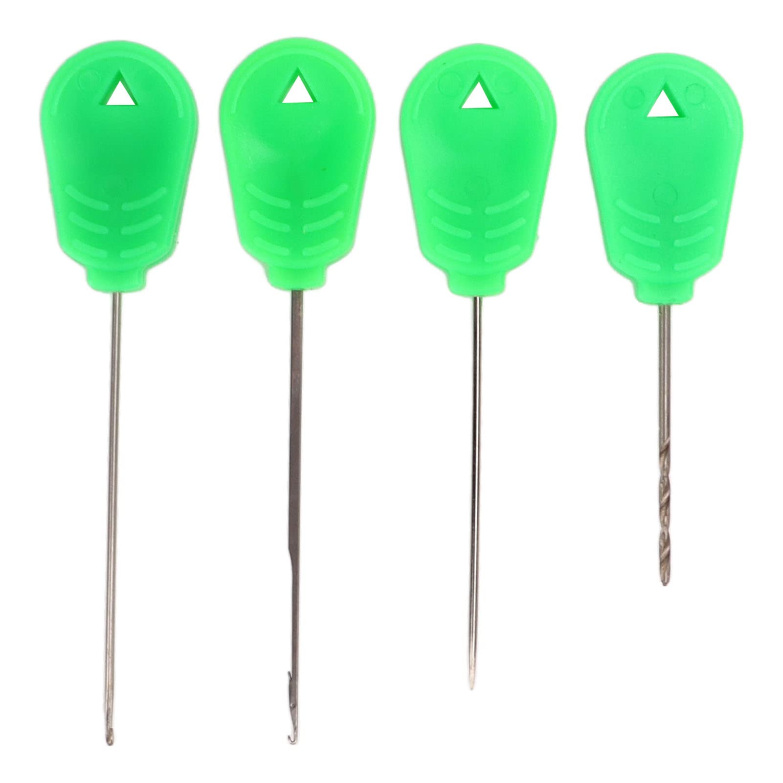 VGEBY 4Pcs Durable Plastic and Steel Carp Fishing Bait Rig Tool Stable Needle Kit for Fishing Accessories