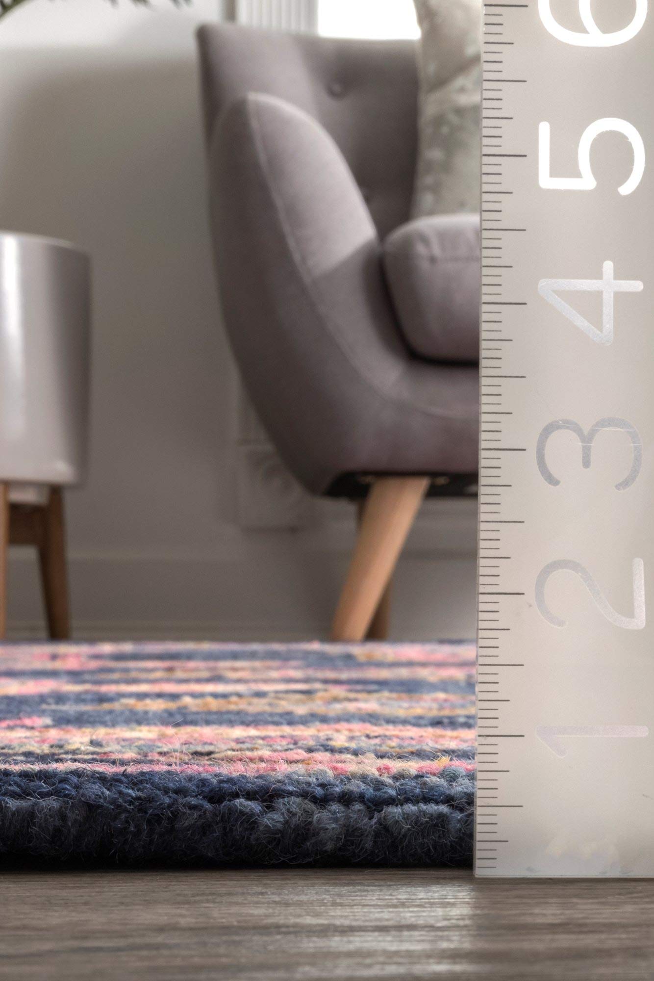 nuLOOM Handmade Whitney Southwestern Area Rug, 5x8, Navy