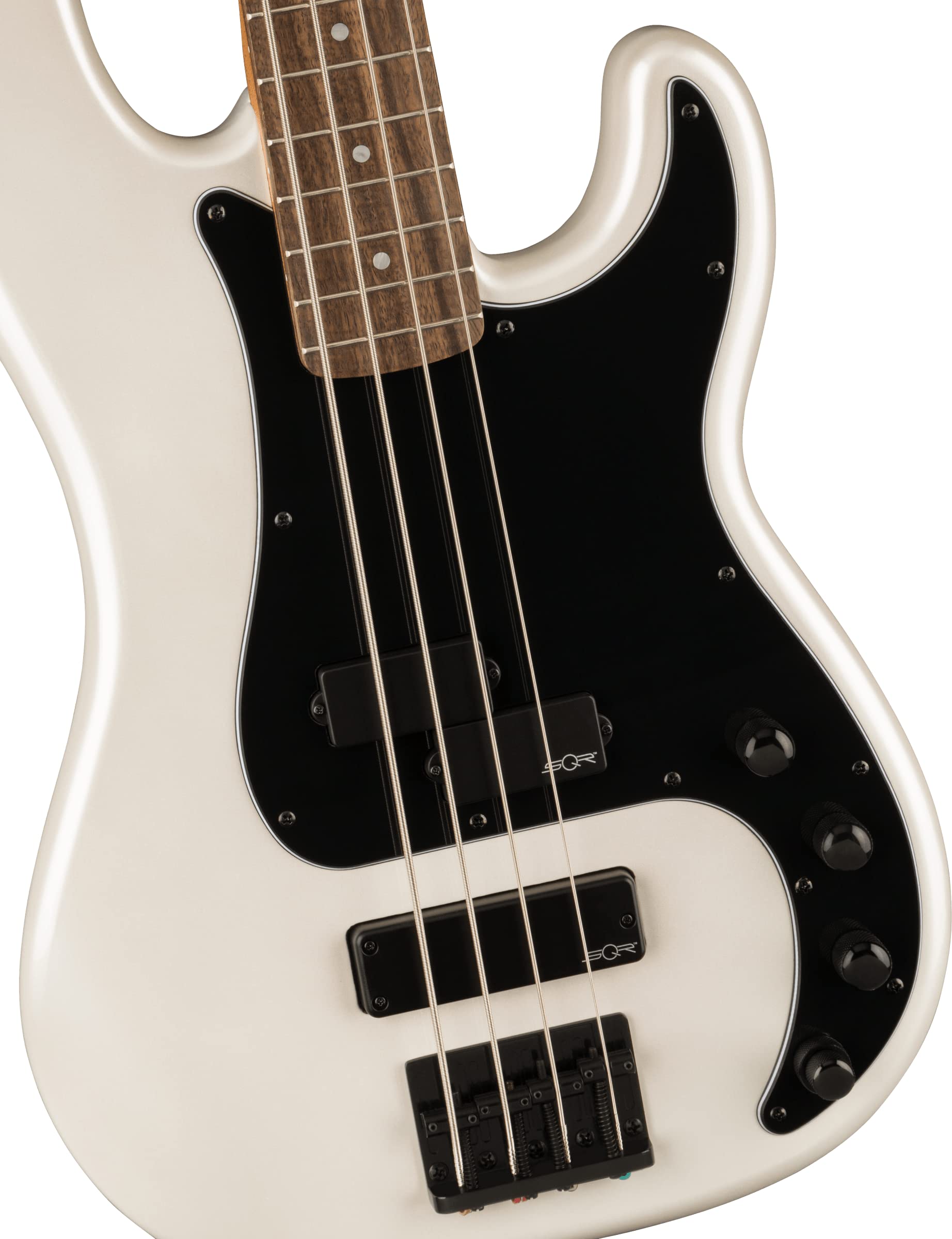 Squier Contemporary Precision Bass, Pearl White, Laurel Fingerboard