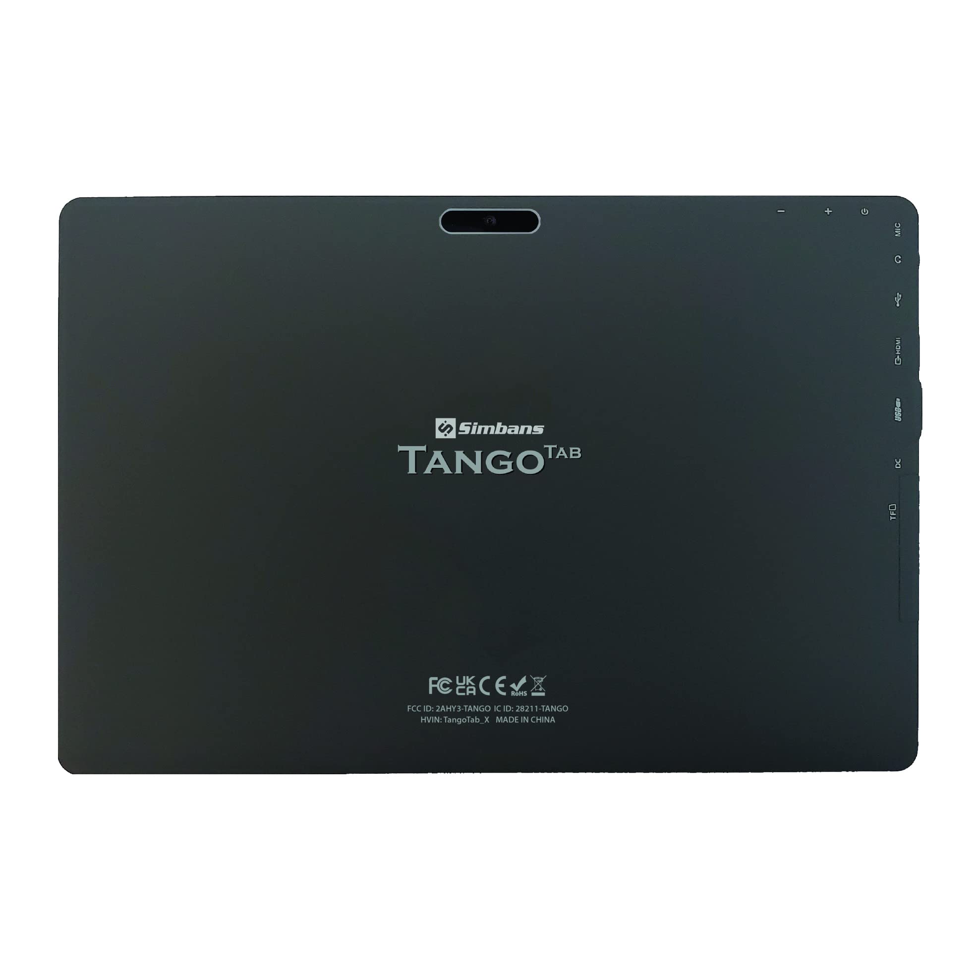 Simbans [3 Bonus Item] TangoTab 10 Inch Tablet 4 GB RAM, 64 GB Disk, Android 10, Mini-HDMI, Micro-USB, USB-A, Inbuilt GPS, Dual WiFi, Bluetooth, IPS Screen, Dual Camera Computer PC - TCX