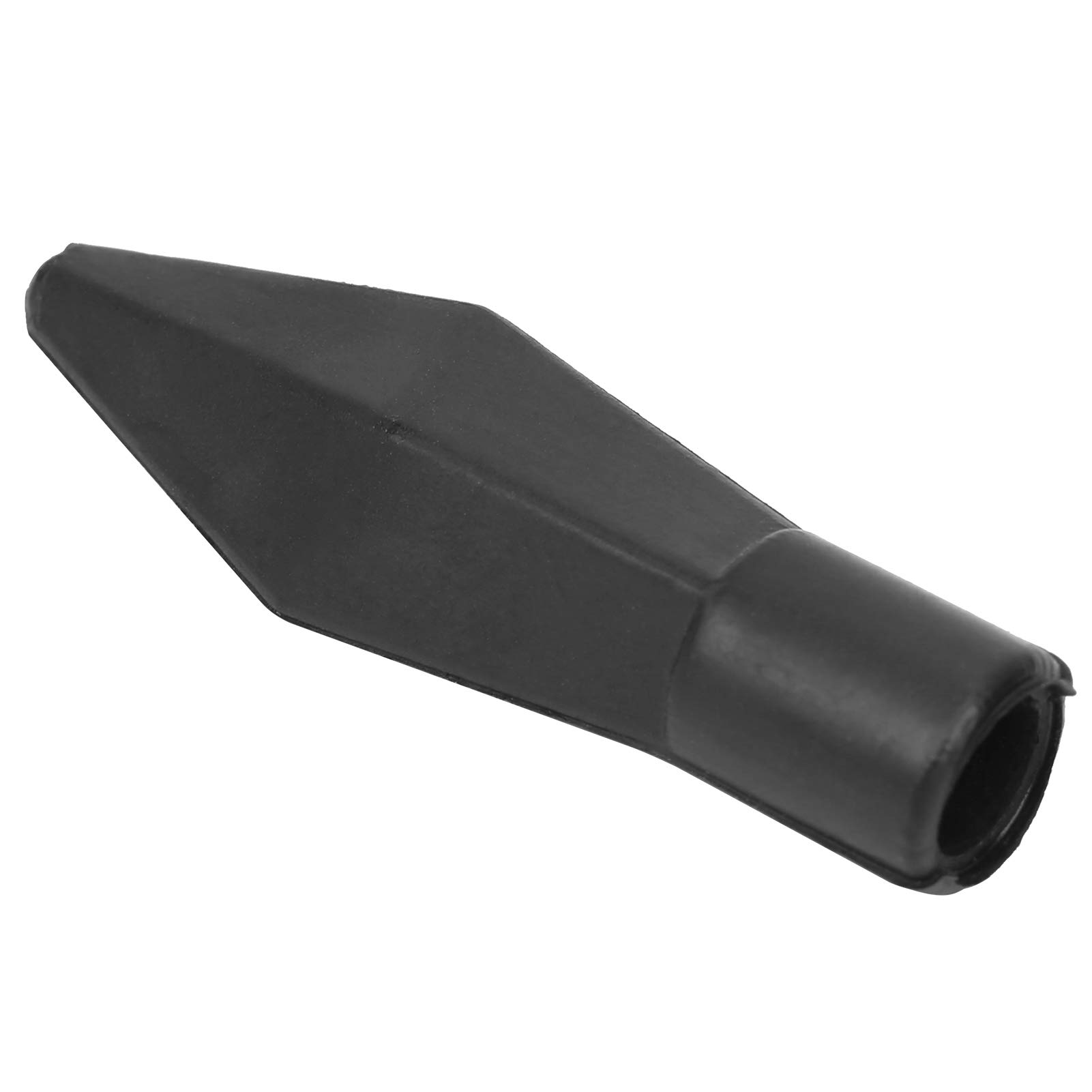 Ruiqas 30pcs Black Screw Rubber Soft Arrowhead Safety Arrows Tips for Outdoor Shooting Practice Entertainment
