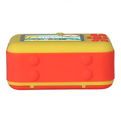 Printing Camera for Kids, Thermal Printing Camera LCD Screen for School (Yellow)