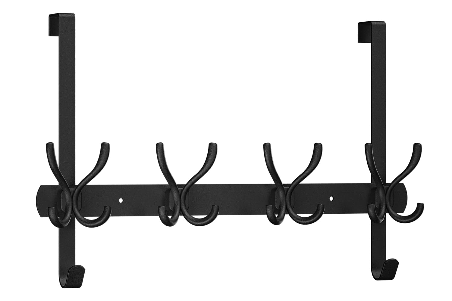 Over the Door Towel Rack, Heavy Duty Towel Racks for Bathroom Door Hanger Over The Door Hooks, Wall Mounted Coat Rack, Door Hanger for Hanging Clothes, Coats, Jackets, Hats, Bags, Robes,Towels