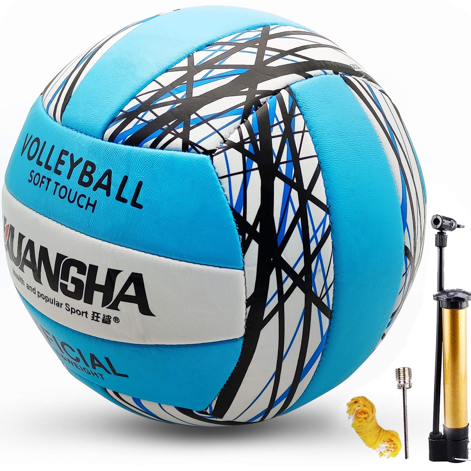 Senston Volleyball Official Size 5, Indoor Outdoor Beach Volleyball for Pool, Gym, Training