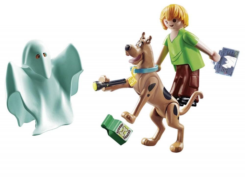 Playmobil Scooby-DOO! Scooby & Shaggy with Ghost
