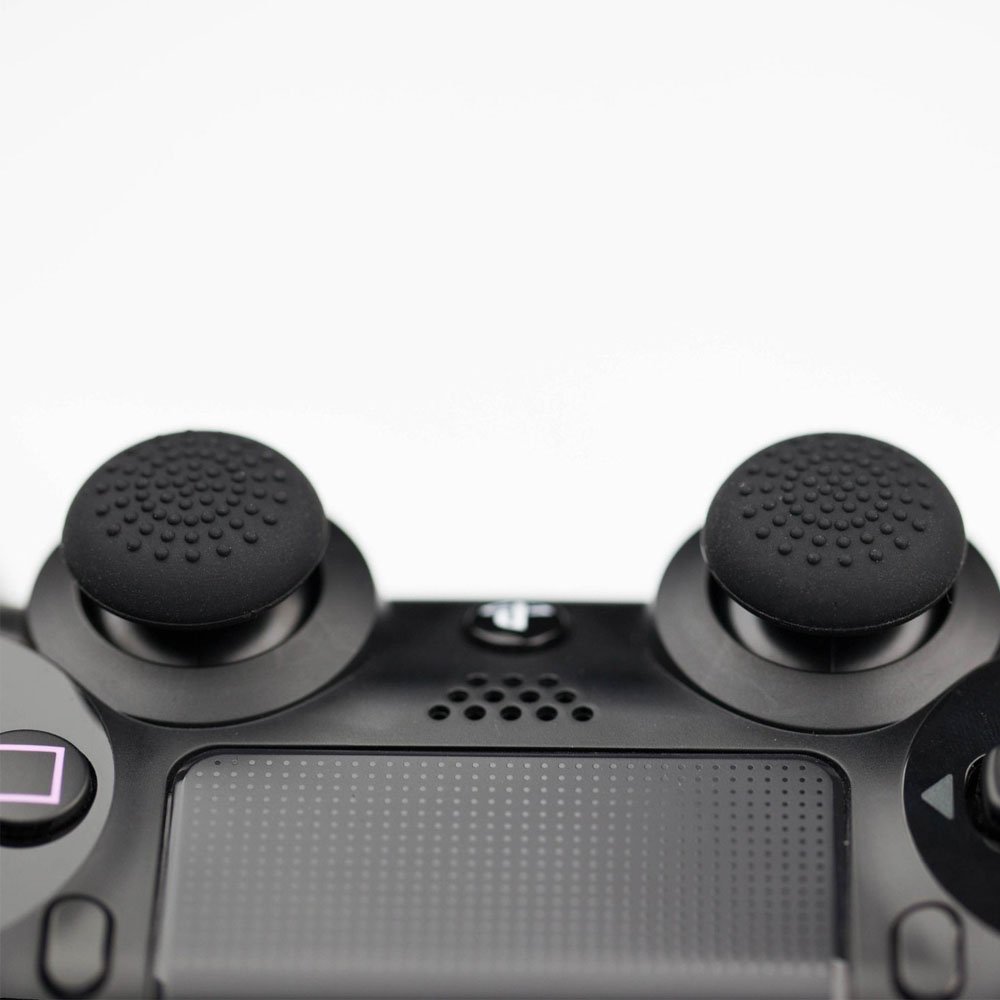 Pandaren Pack of 8 pcs Thumb Grip Thumbstick for PS5, PS2, PS3, PS4 Xbox 360, Wii U Controller (not for Xbox One Controller)
