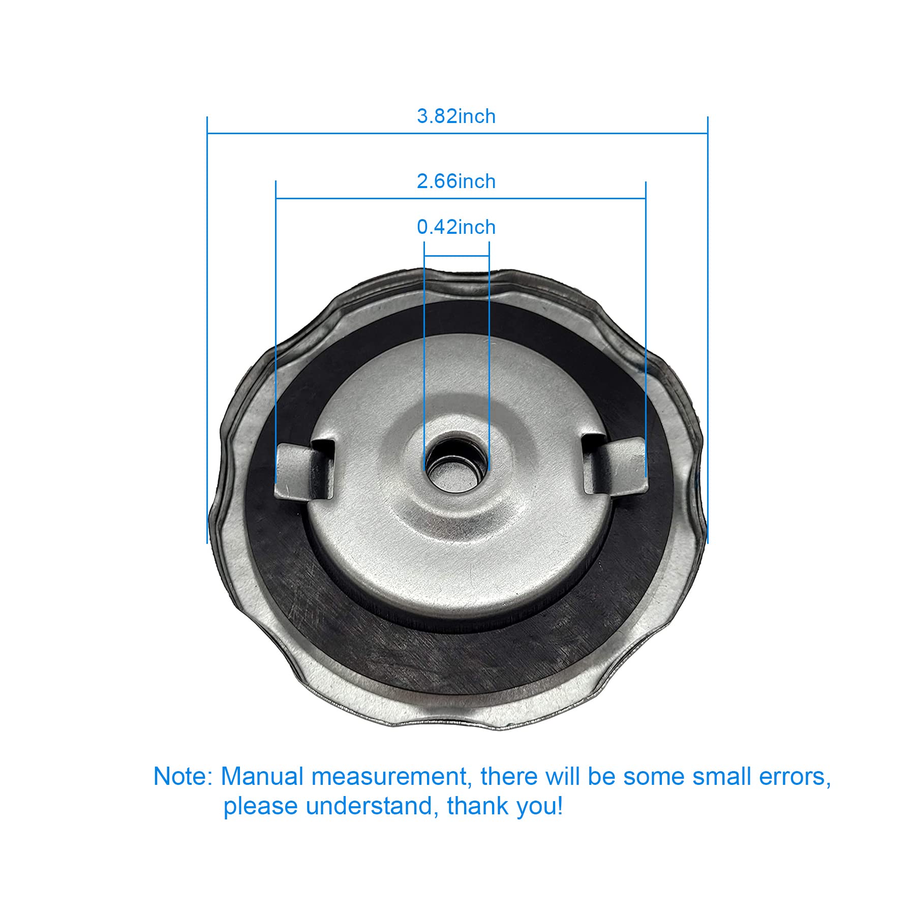YESHINDA Replacement Generator Tank Fuel Vent CapĀ Fits For GX160 GX200 GX240 GX270 GX340 Engine Motors 6.5HP 68729 6500W 420CC 13HP 63082 63083 Generator