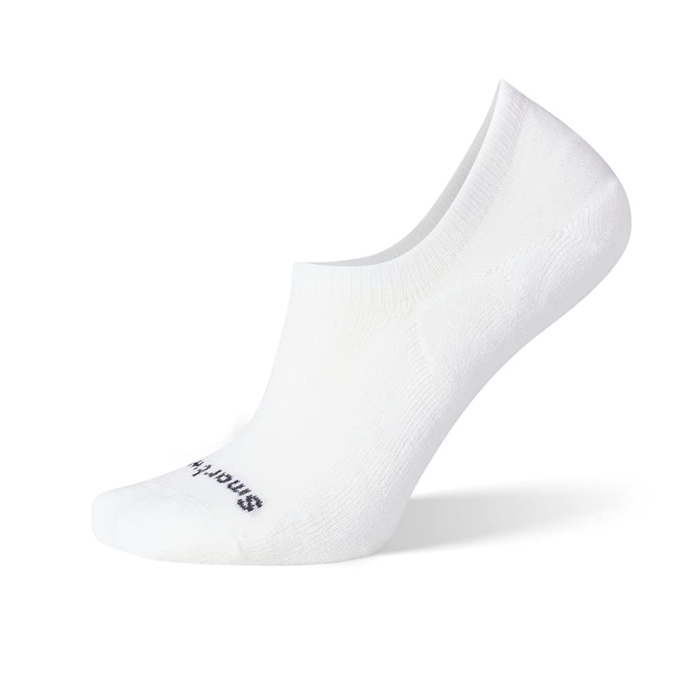 Smartwool SW001718122XL Everyday Cushion No Show Socks White XL