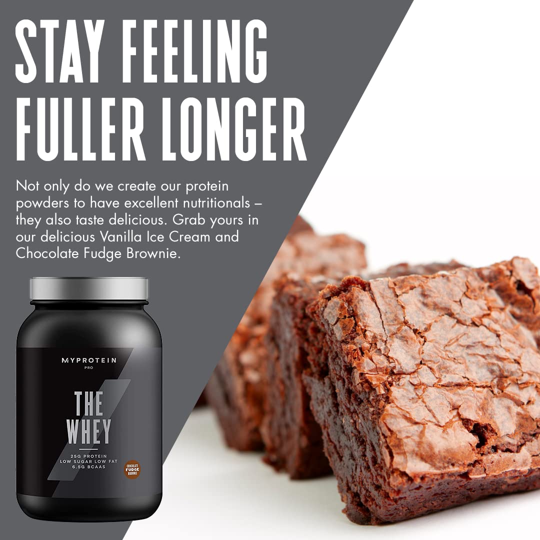 Myprotein, Chocolate Fudge, 2.2 lbs (30 Servings), THEWHEY Ultra-Premium Tri Blend with Digezyme and Aminogen