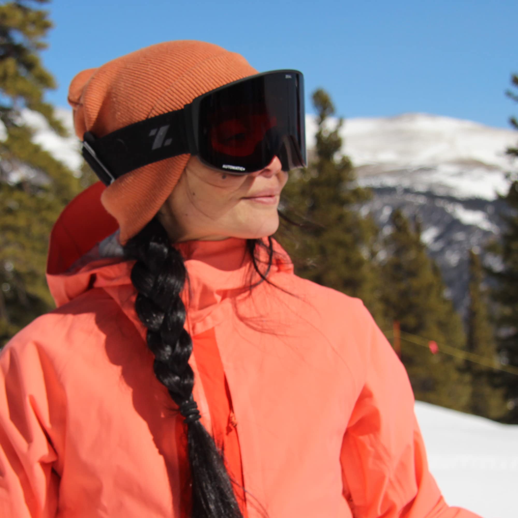 Zeal Optics Beacon Asian Fit Snow Goggle, Dark Night/Jade Mirror