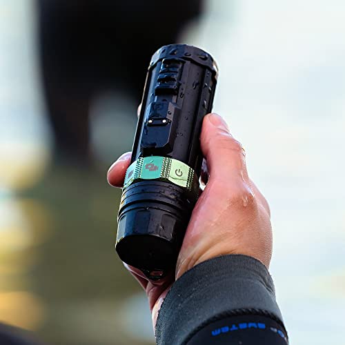 PARALENZ Vaquita 2nd Gen Underwater 4K Camera – Ultra-Wide 150° Lens, 12MP, OLED Display, Waterproof to 350m, WiFi, GPS, Automatic Depth-Controlled Color Correction, Dive Camera