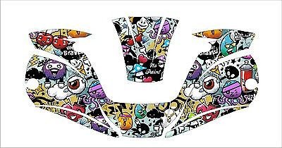 MILLER digital ELITE 257213 TITANIUM WELDING HELMET WRAP DECAL STICKER GRAFFITI