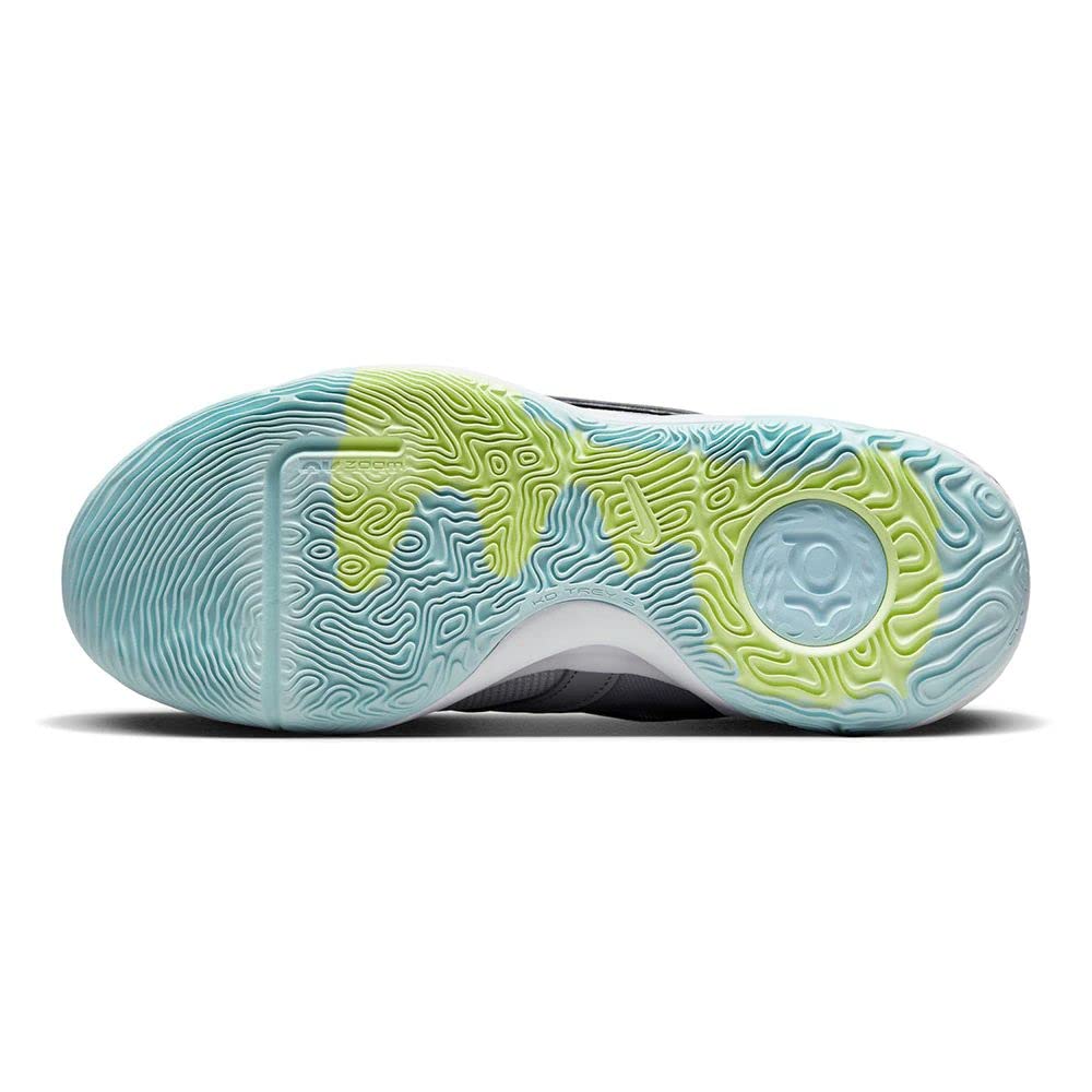 Nike Men's Trey 5 X Basketball Shoes, Wolf Grey/White-barely Volt, 9