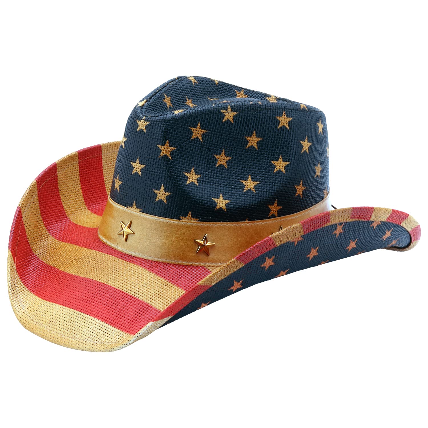 Retro Rodeo Wild Western Cowboy Hats for Men and Women - American Stars Band