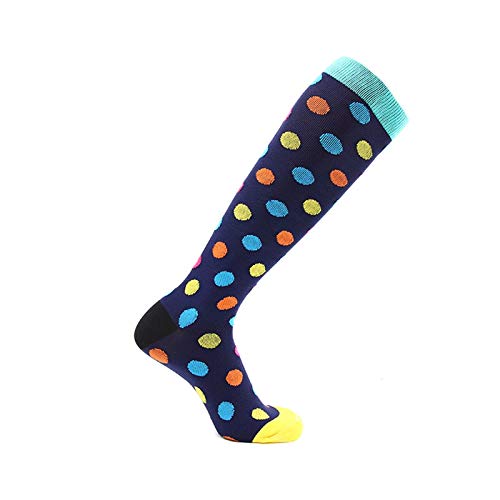 Womens Socks Size 9-11 No Shoe Socks for Men Women’s Trouser Socks, Opaque Stretchy Nylon Knee High, Many Colors