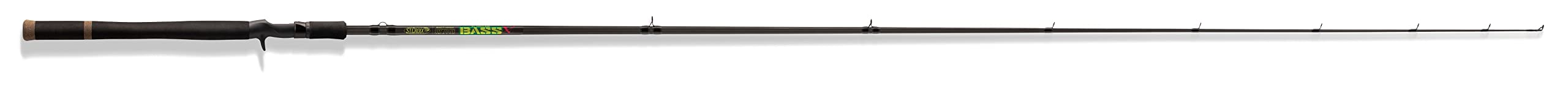 St. Croix Rods Bass X Casting Rod, 6'6"(BAC66MHF)