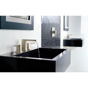 Moen 90 Degree Chrome Two-Handle 8 in. Widespread Bathroom Faucet Trim Kit, Valve Required, TS6720