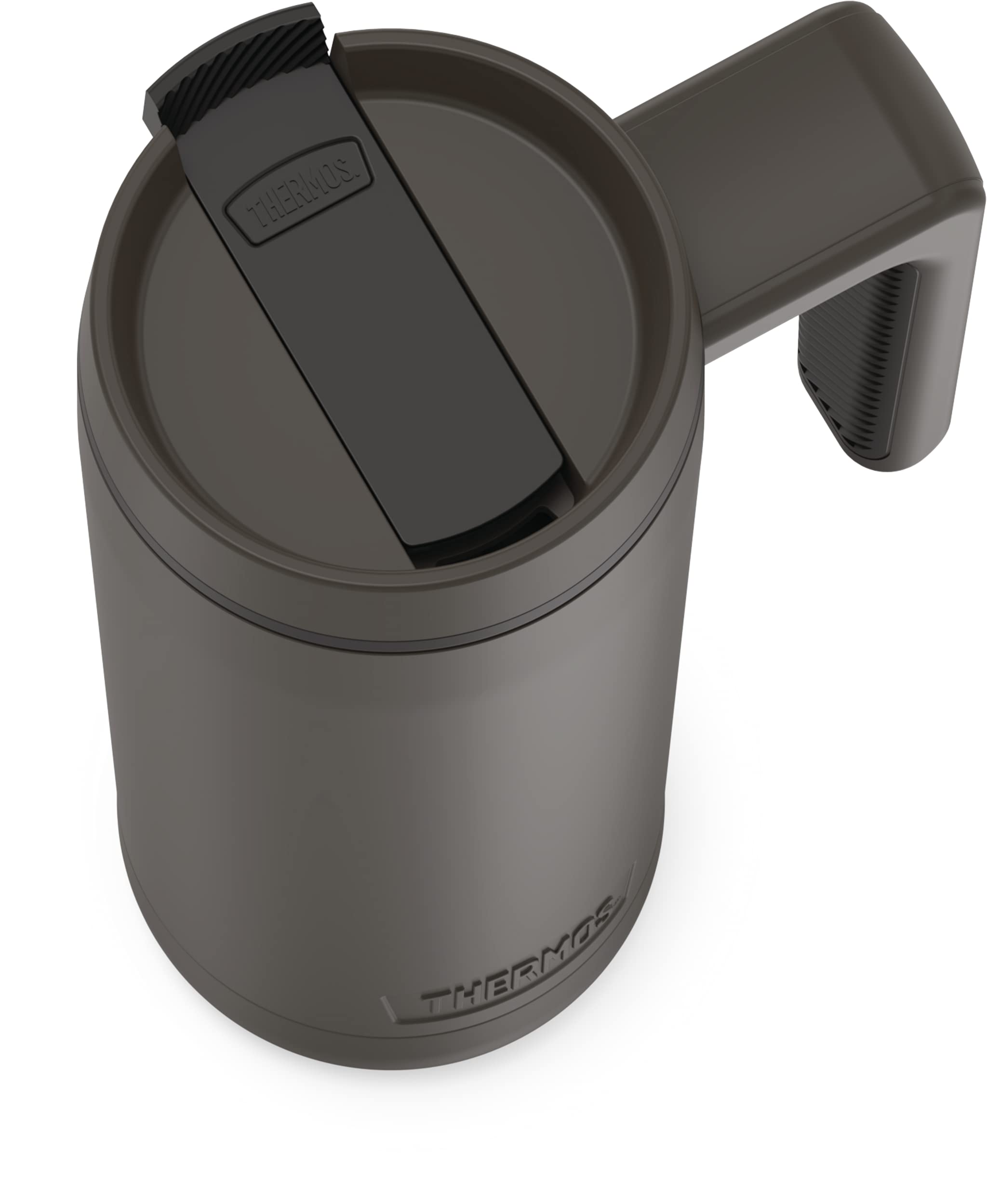THERMOS ALTA SERIES Stainless Steel Mug 18 Ounce, Espresso Black