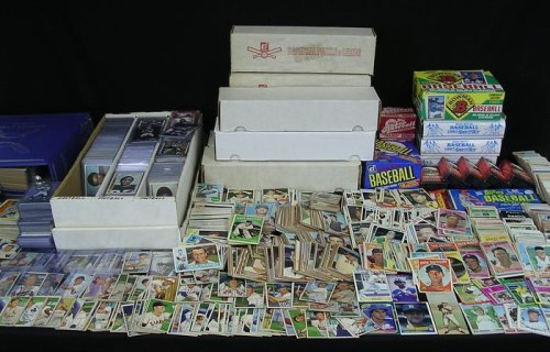 NBA Basketball Card Collector Box with Over 500 Cards - Grab Box Lot - Warehouse Sale!