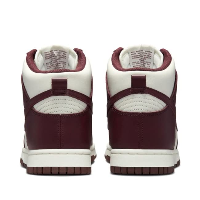 Nike Mens Dunk High DD1869 601 Burgundy Crush - Size 6.5